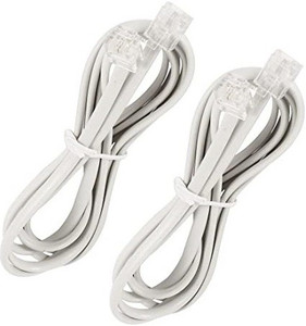 KDL LAN Cable (1.5m) RJ11 Telephone, Landline Line, Telephone junction ...