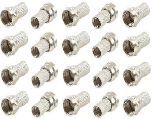 ERHIndia 20 Pcs Waterproof RF Panel Mount F-Connector COAXIAL Cable TV ...