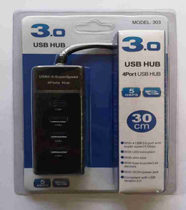 APEXTRADINGHUB USB-3.0 Port USB Hub 3.0 Portable Mini USB Expander 4 ...