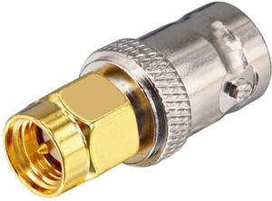 Netboon 50 Ohm BNC Female Jack to SMA Male Plug | SMA Male to BNC ...