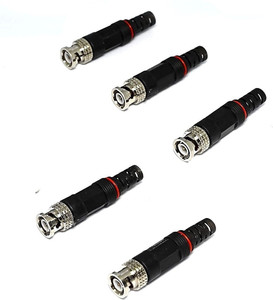 xenee Bnc Male Connector Tip for CCTV Camera Cable Dvr BNC CONNECTOR ...