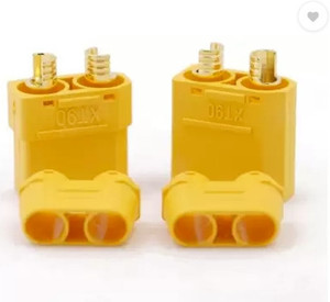 E-Rex XT90 Connectors Male and Female Pair with Housing (Cap)-1 Pair XT ...