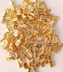 SK Electronics 400 pcs 6mm Thimble Electrical Wire Cable Lugs, Crimp ...