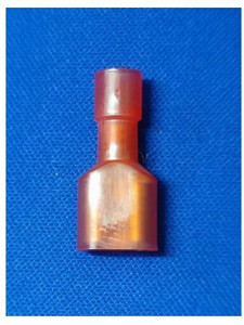 iBAT SOLUTIONS AT-FDFN1-250 Red Insulated Female Spade Terminals ...