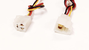 ERHIndia 1Pair Wire Connector Male Female Socket 3 Pin Wire Connector ...