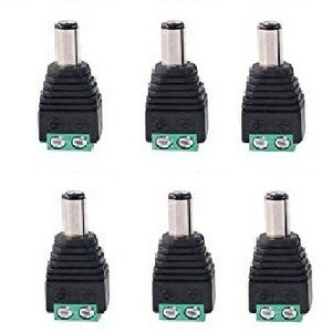 ATEKT DC Pin Connector 12V DC Power Connector 5.5mm x 2.1mm pack of 6 ...