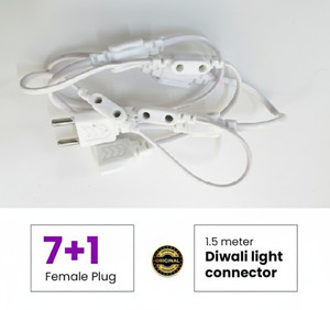 Syspro 7 Series Multi Female Plug Jointer for Decorative String Lights ...