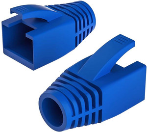 Sadow Cat6 Cat6A Cat7 Strain Relief Boot RJ45 Modular Network Plug Cap ...