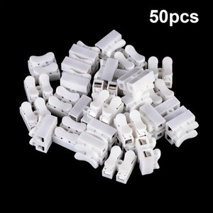 Onneybrothers 2 WAY WIRE CONNECTOR PACK OF 50 50 Pcs Two Way Push Wire ...