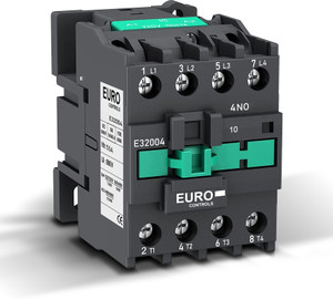 Euro Controls PRO E32004 4NO 4POLE 32A Power Contactor 220V AC Copper ...