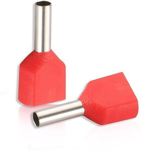 GLOBOMOTIVE Twin Cord End Terminal 10 mm with PVC Insulated for ...