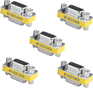 RAREGEAR VGA Mini Gender Changer Adapter (Female to Female) – DB15 ...