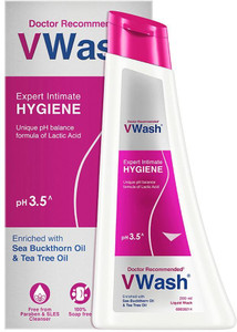 vwash Plus Expert Intimate Hygiene Wash for Women with pH 3.5 Intimate ...