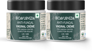 BIOAYURVEDA Anti-Fungal Vaginal Cream for Candida Control and Infection ...