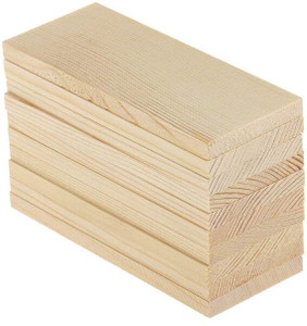 NatureHouse Wooden Plank | Pinewood | Board Panel | Art & Craft | DIY ...