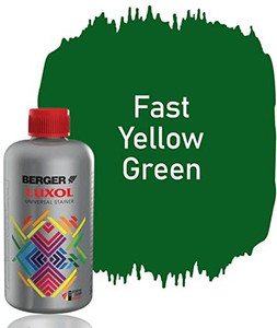 Berger Luxol Stainer (FAST YELLOW GREEN, 200 ML) Pack of 5 Oil Stain ...