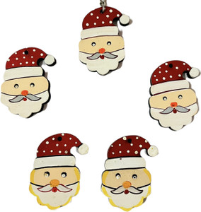 curious crafters santa claus handpainted MDF Board Cutout for Art and ...