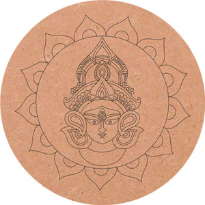 XAZE CRAFT Premarked DEVI MAA Cutouts for DIY Craft Work, Home ...