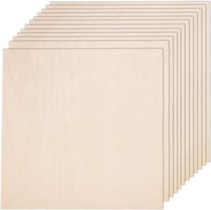 MNM 14 inch Square MDF Board 2.5mm Thick for Art and Craft and DIY ...
