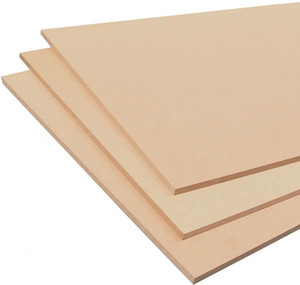 Kuvam classic Pack of 3 MDF Board Sheets for Art and Craft Thick Hard ...