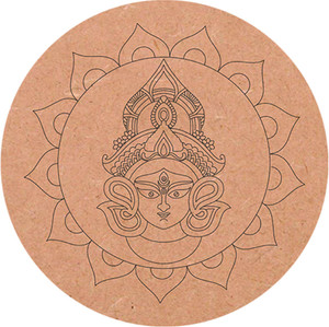 XAZE CRAFT Premarked DEVI MAA Cutouts for DIY Craft Work, Home ...