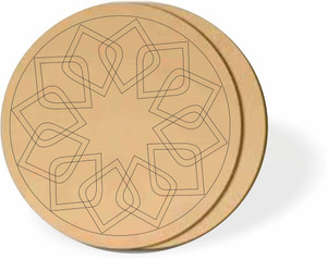Variety Canvas PRE MARKED MDF DESIGN 4 MM [57] mandala pack of 2 Ash ...