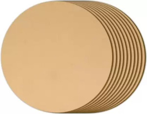 RAVYAKTA MDF board round circle 2.5mm thick 12X12 inch pack of 6 for ...