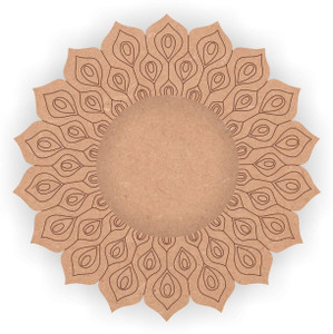 Kreative Kraft MDF Mandala Art for Painting, Craft, Resin Art, DIY ...