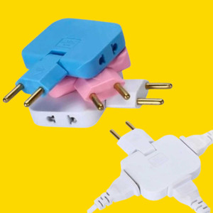 AirSoft Foldable Slim Wireless Outlet Extender For Home Travel Office ...