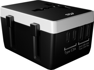 Jihaan Universal Travel Adapter Plug, All-in-One International ...