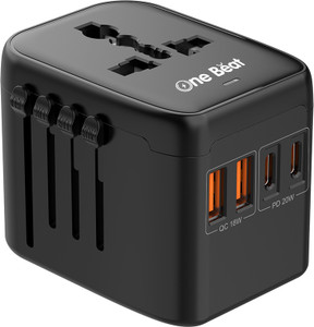 One Beat OB-201000-F Worldwide Adaptor Black - Price in India ...