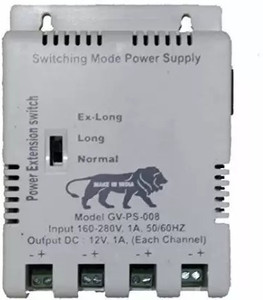 MAGARWAL 4 Channel Combo SMPS for CCTV Worldwide Adaptor (White ...