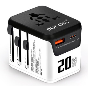 Easy eBuy Fast Charging Universal Travel Adapter,All-in-One Adapter ...