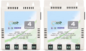 Tool Point 4 Channel Switching Mode Power Supply Adapter(Pack of 2 ...