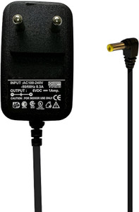 Upix 6V 1A Power Adapter Supply For with DC Pin Worldwide Adaptor Black ...