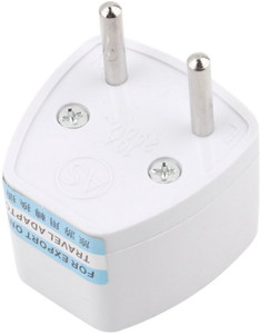 HI-PLASST (3PCS) (Type C) Europe 2 Pin Power Plug Worldwide Adaptor ...