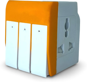 Upix 3 Pin Multi Plug Socket – World to UK-UAE-Hong Kong (Type G ...