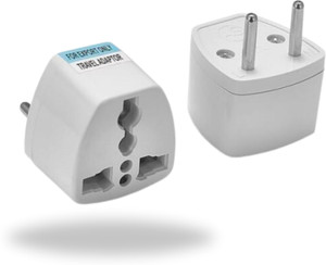HI-PLASST (2pcs) Type C 2 Pin Power Plug Adapter Converter, Universal ...