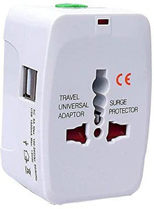 Esnipe world wide adapter Worldwide Adaptor white - Price in India ...