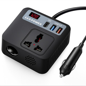 Primate 5in1 200 Watt Car Laptop Charger Fast Charging/Power Car ...