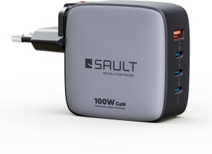 SAULT 100W GAN (ADAPTER) Worldwide Adaptor Blue - Price in India ...