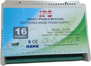 IPS CCTV Power Supply for 16 Channel SMPS Overload Short-Circuit ...