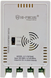 HI-FOCUS 4 Channel SMPS for CCTV Power Supply Adapter 12v SMPS with ...