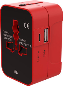 house of common Travel Plug Worldwide International Travel Adapter with ...