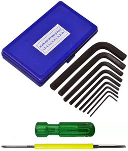 Toolhub Allen Key Set With Screwdriver Hand Tool Kit Price in India ...