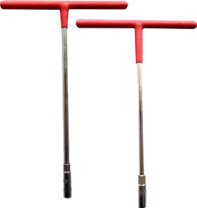 JON BHANDARI 8mm and 10mm t-spanner pack of 2 combo Single Sided T Type ...