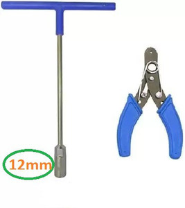 vyas 12mm Single Sided T Type Wrench and wire cutter (Pack of 2) 12mm ...