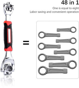 Morlin 48in1 wrench set 48 in 1 Universal Socket Wrench Multifunction ...
