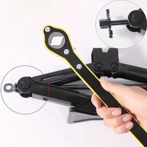 Coutrue Car Jack Spanner Manual Scissor Car Jack Ratchet Wrench Car ...