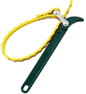 Kshivi Latest 9" Belt Type Oil Filter Wrench Auto Tool Engine Box ...